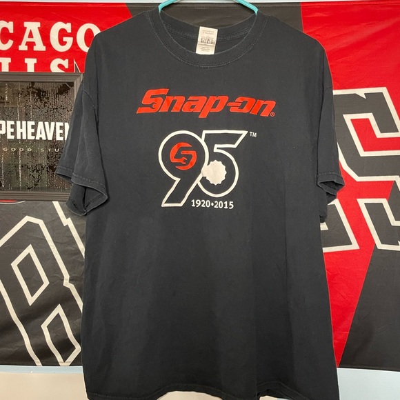 Vintage | Shirts | Snap On 95th Anniversary Tshirt | Poshmark